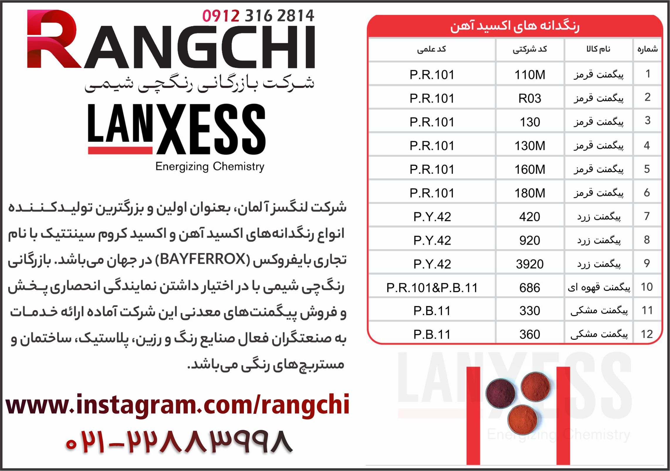 شرکت بازرگانی رنگچی شیمی