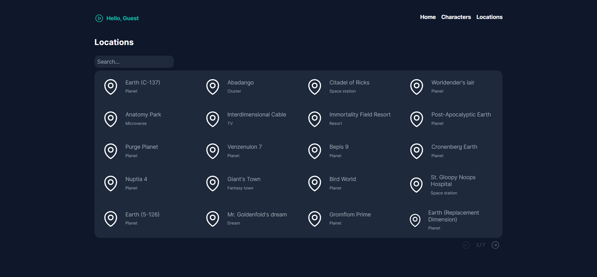 GitHub - mgolkardev/rick-and-morty-app: Rick and Morty App