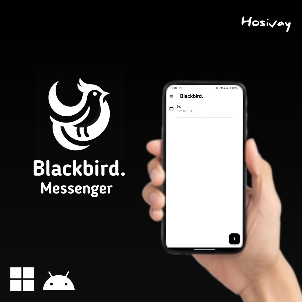 GitHub - hosivay/blackbird: A local network messenger